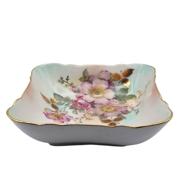 Schumann Arzberg | Dining | Vintage Schumann Arzberg Wild Rose Square ...
